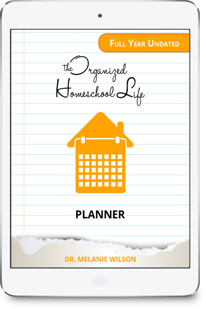 The Organized Homeschool Life PLANNER – DIGITAL