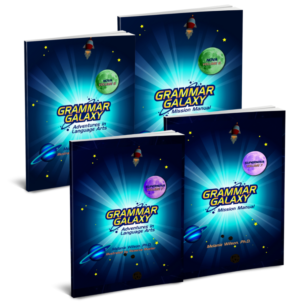 Grammar Galaxy Nova/Supernova Homeschool (Vols. 6-7) Bundle